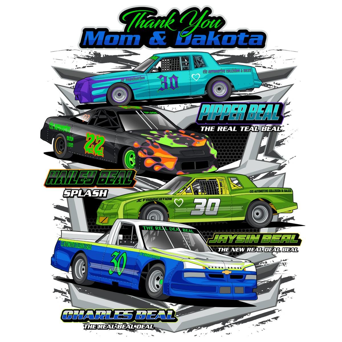 The Beal Family – Five Star Racewear