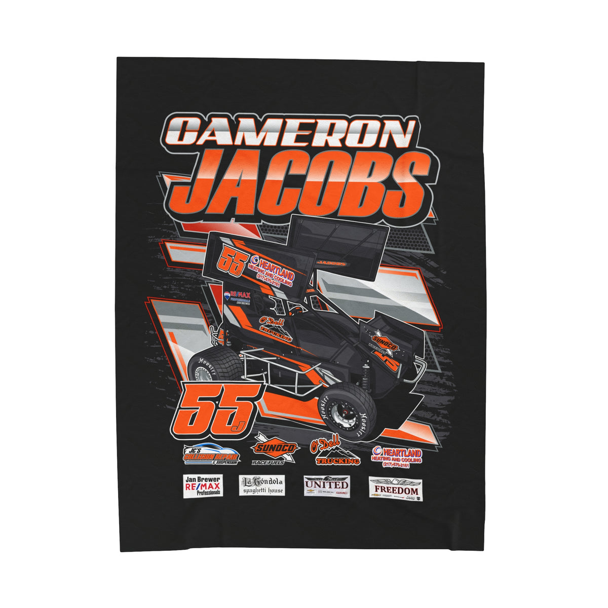 Cameron Jacobs | 2024 | Plush Blanket – Five Star Racewear