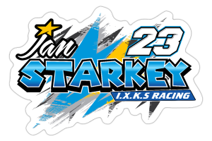 Ian Starkey | 2024 | Kiss-Cut Vinyl Decal – Five Star Racewear