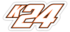 Kade Ballinger | 2024 | Kiss-Cut Vinyl Decal – Five Star Racewear