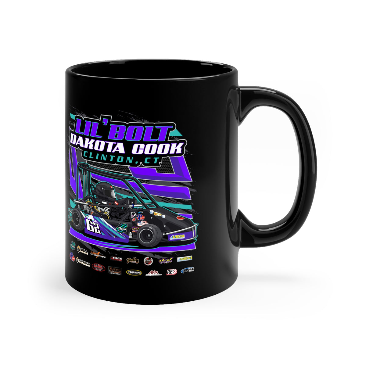 Dakota Cook | 2023 | Coffee Mug – Five Star Racewear