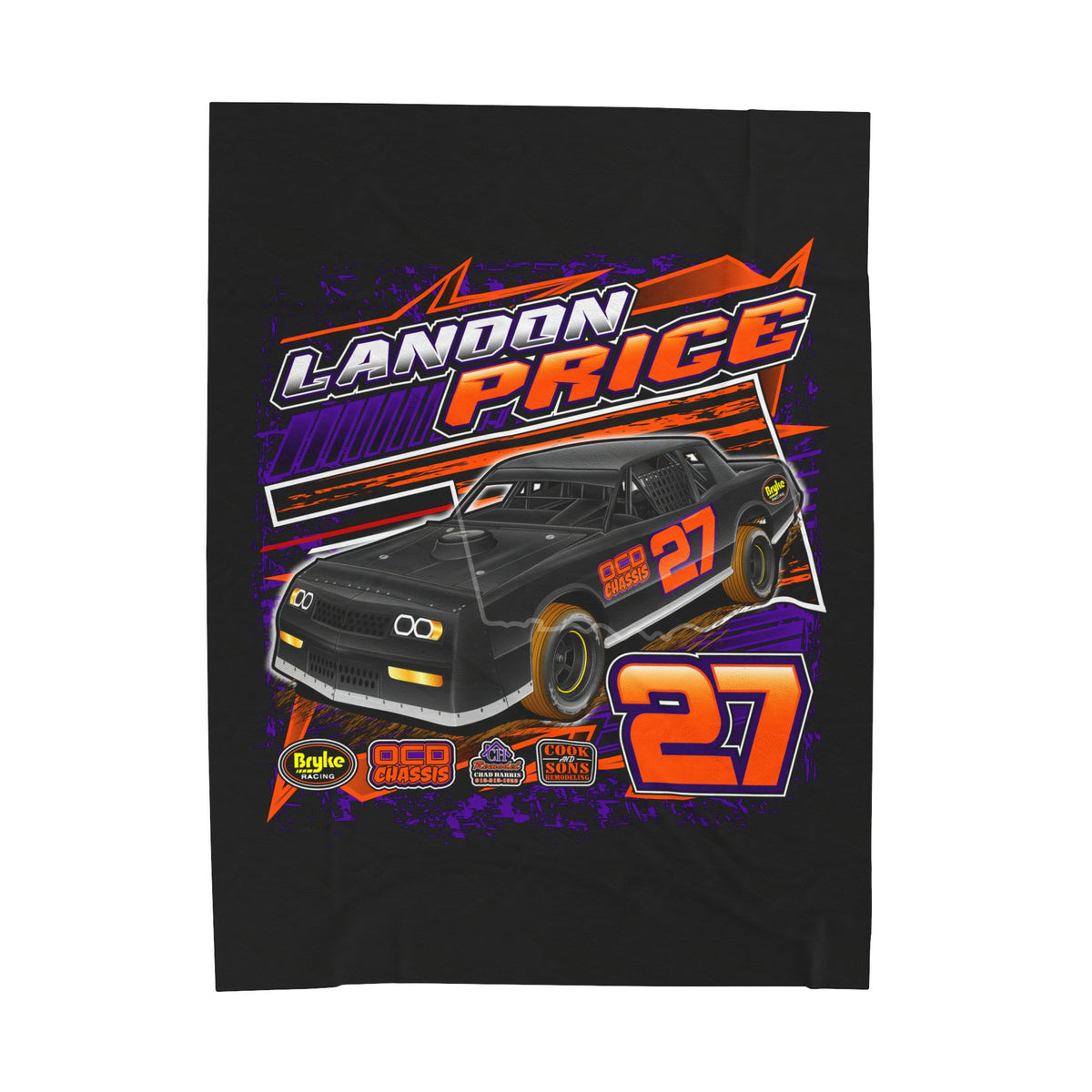 Landon Price | 2024 | Plush Blanket – Five Star Racewear