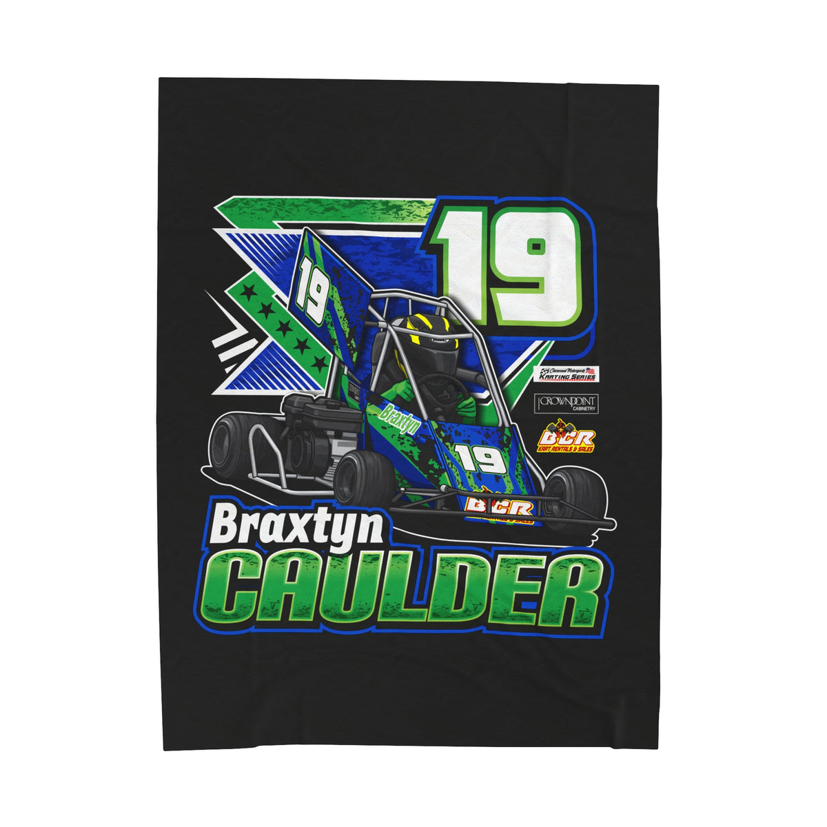 Braxtyn Caulder | 2024 | Plush Blanket – Five Star Racewear