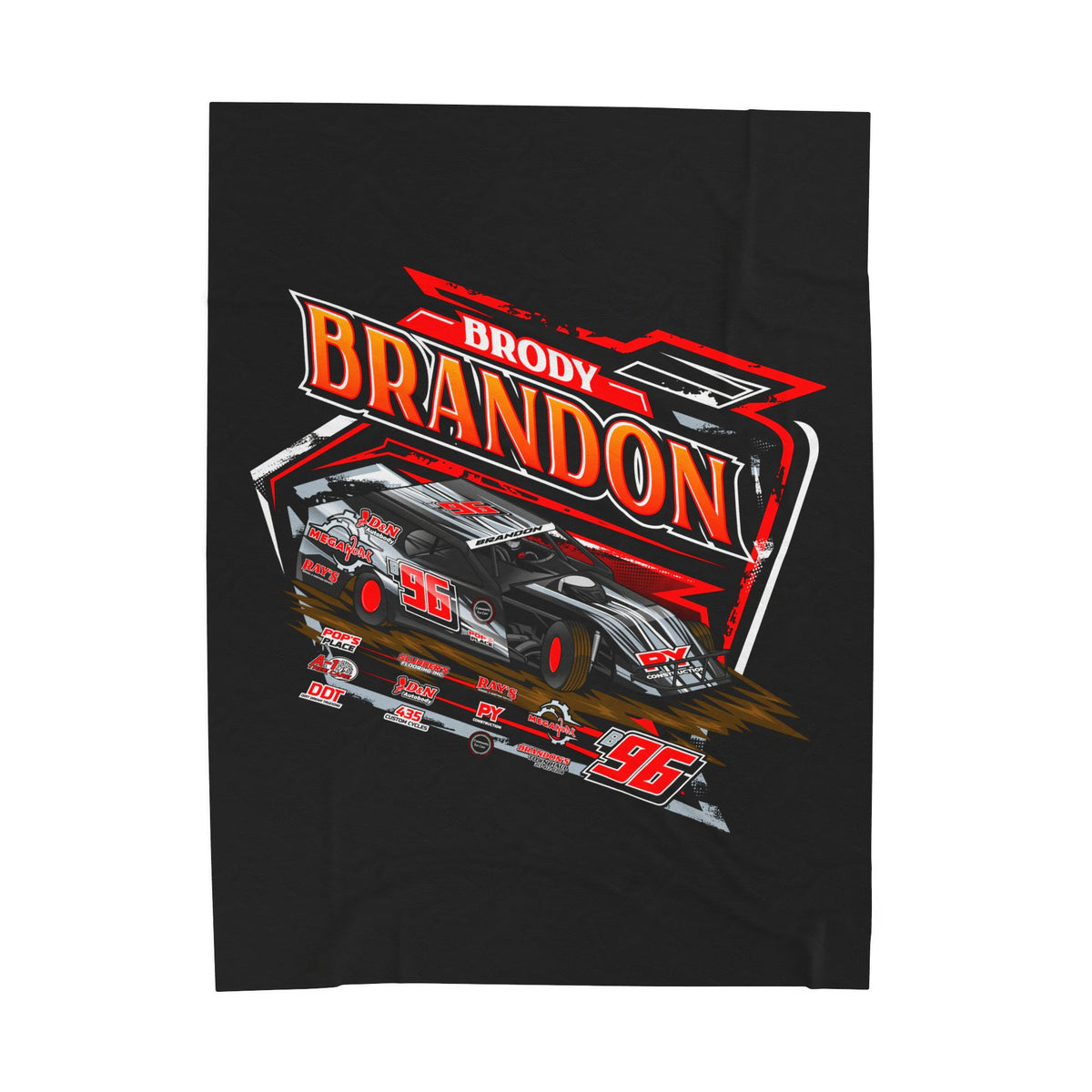 Brody Brandon | 2025 | Plush Blanket – Five Star Racewear