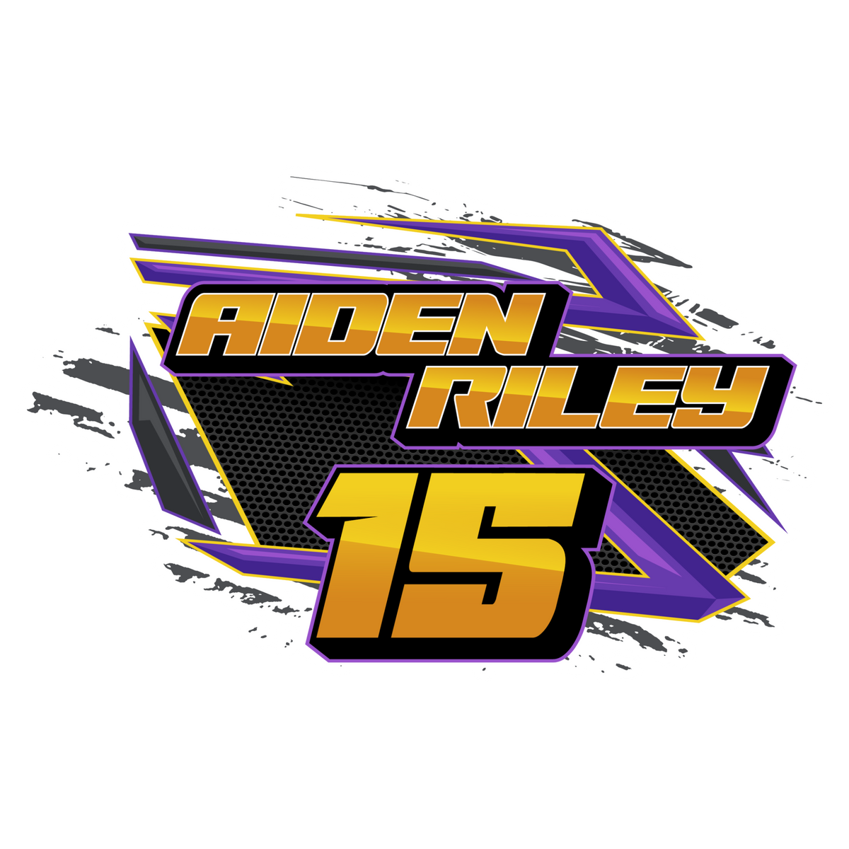Aiden Riley | 2023 | Kiss-Cut Vinyl Decal – Five Star Racewear