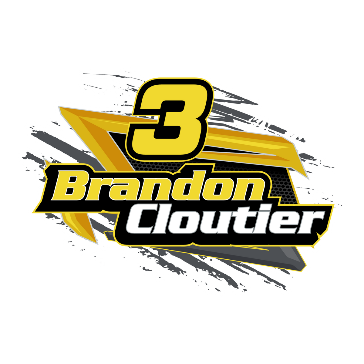 Brandon Cloutier | 2023 | Kiss-Cut Vinyl Decal – Five Star Racewear