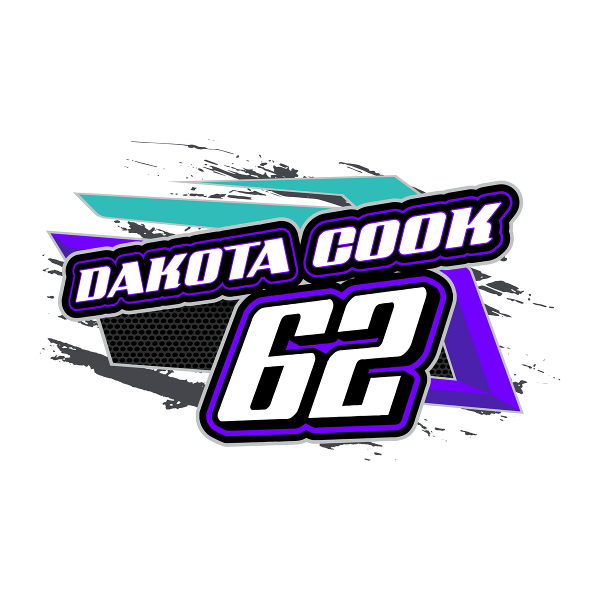 Dakota Cook | 2023 | Kiss-Cut Vinyl Decal – Five Star Racewear