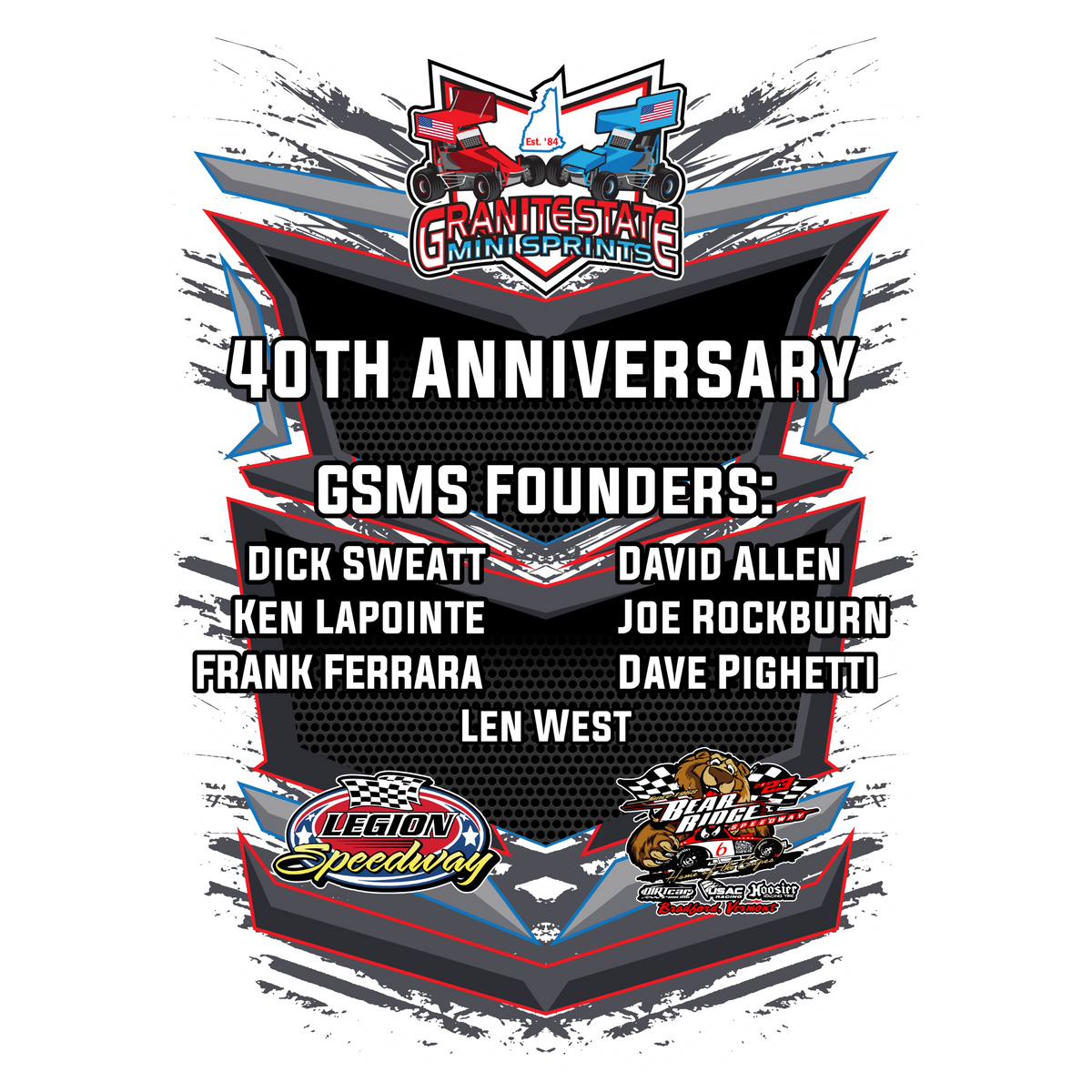 Granite State Mini Sprints | 2024 | Kiss-Cut Vinyl Decal 2 – Five Star ...