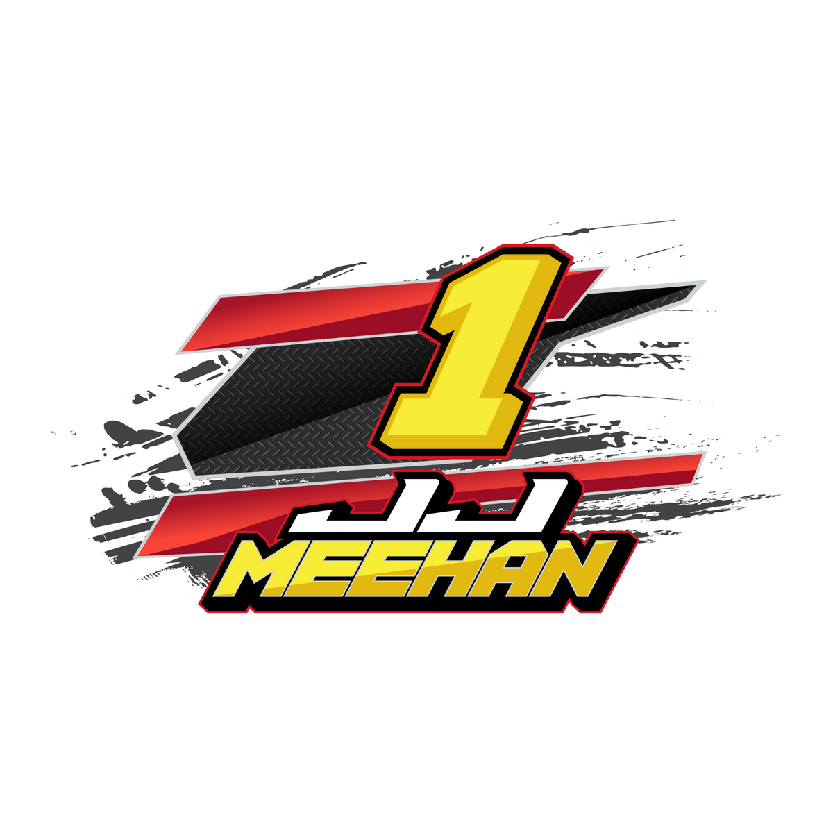 JJ Meehan | 2023 | Kiss-Cut Vinyl Decal – Five Star Racewear