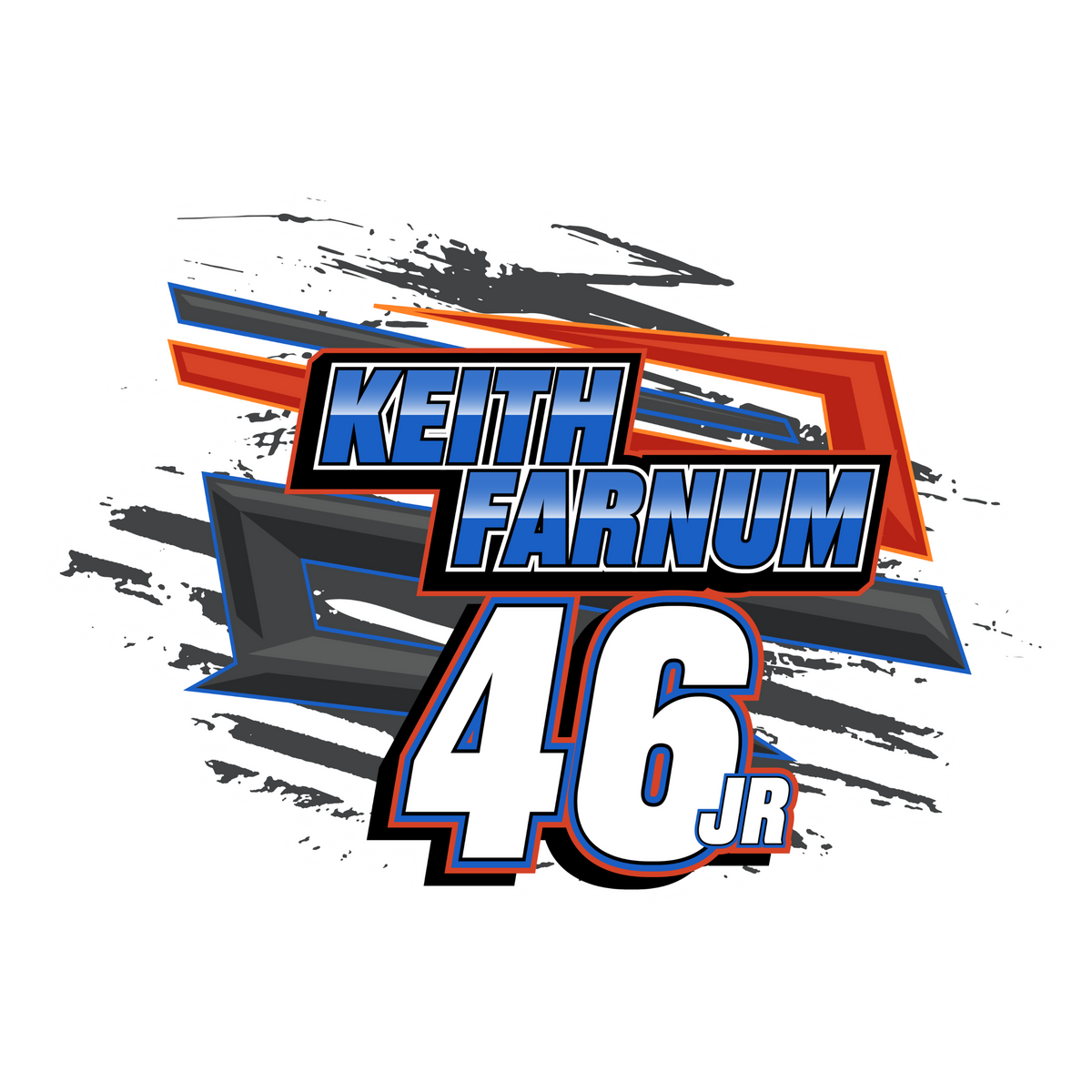 Keith Farnum | 2023 | Kiss-Cut Vinyl Decal – Five Star Racewear