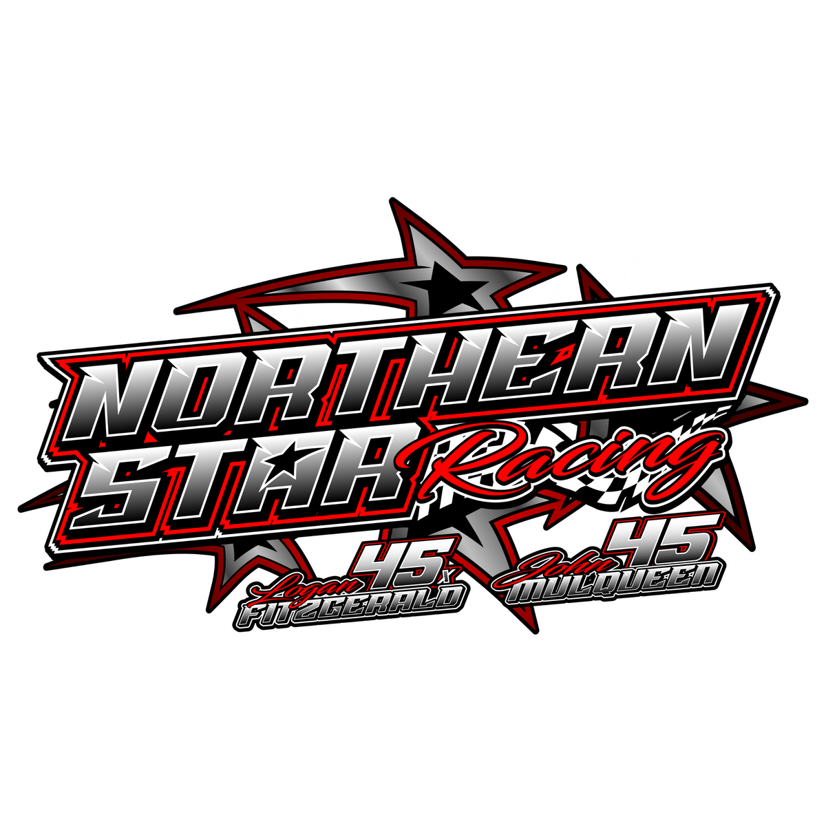 Northern Star Racing | 2023 | Kiss-Cut Vinyl Decal – Five Star Racewear