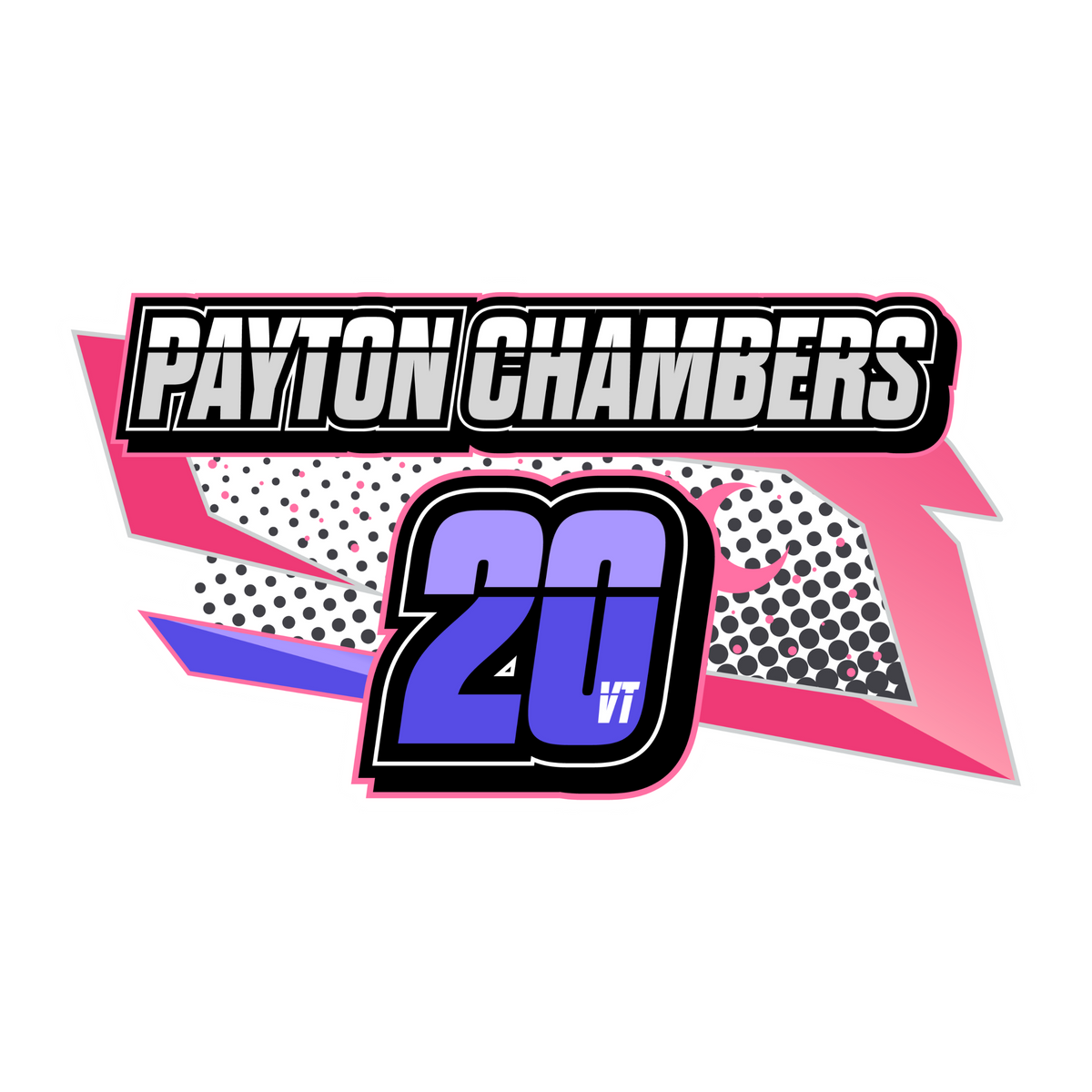 Peyton Chambers | 2023 | Kiss-Cut Vinyl Decal – Five Star Racewear