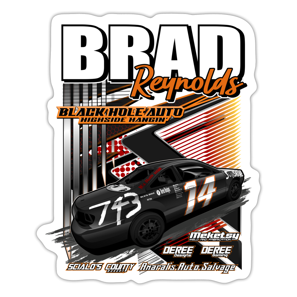 Brad Reynolds | 2022 | Sticker – Five Star Racewear